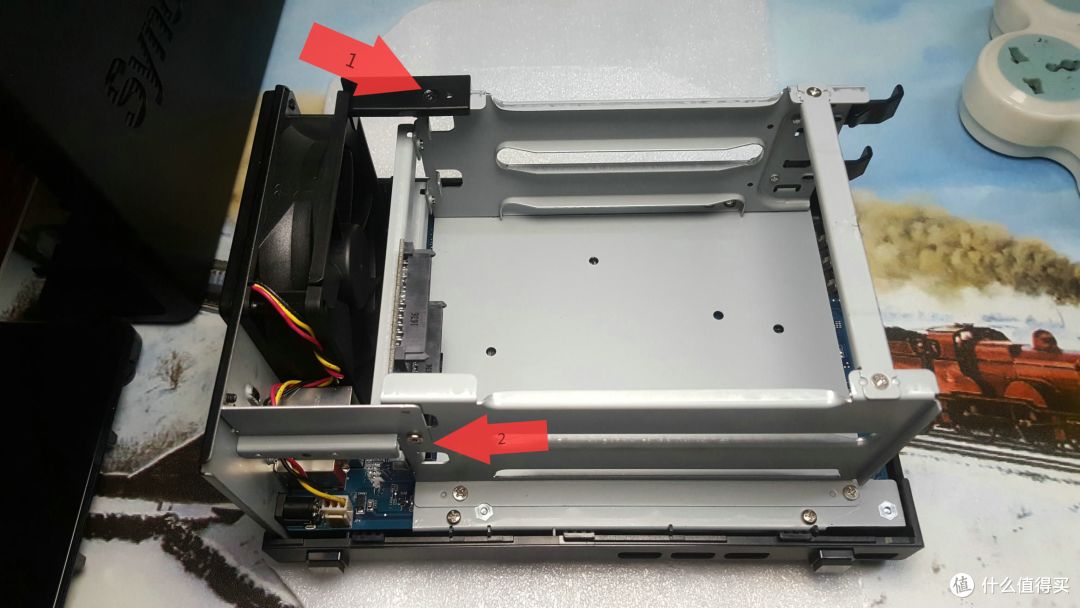 DS216+ii拆机换内存_NAS存储_什么值得买