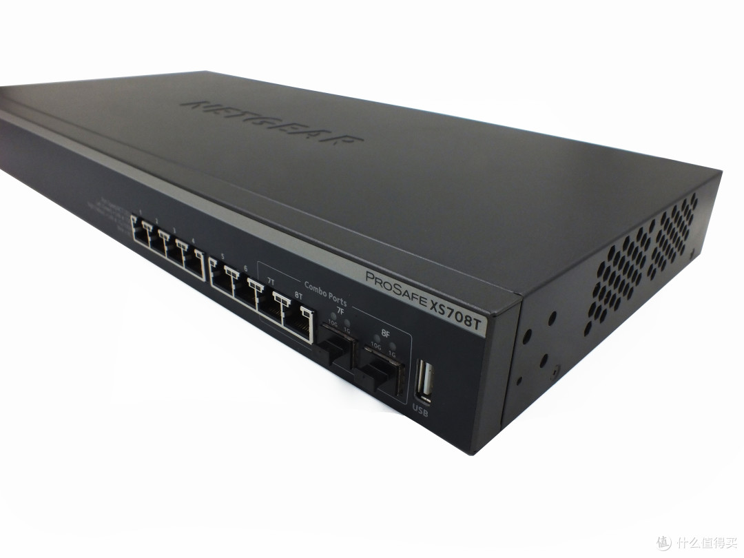 #本站首晒# 拥抱10G万兆局域网的基石 — Netgear 网件 万兆交换机 XS708T & ROG万兆网卡简测_交换机_什么值得买