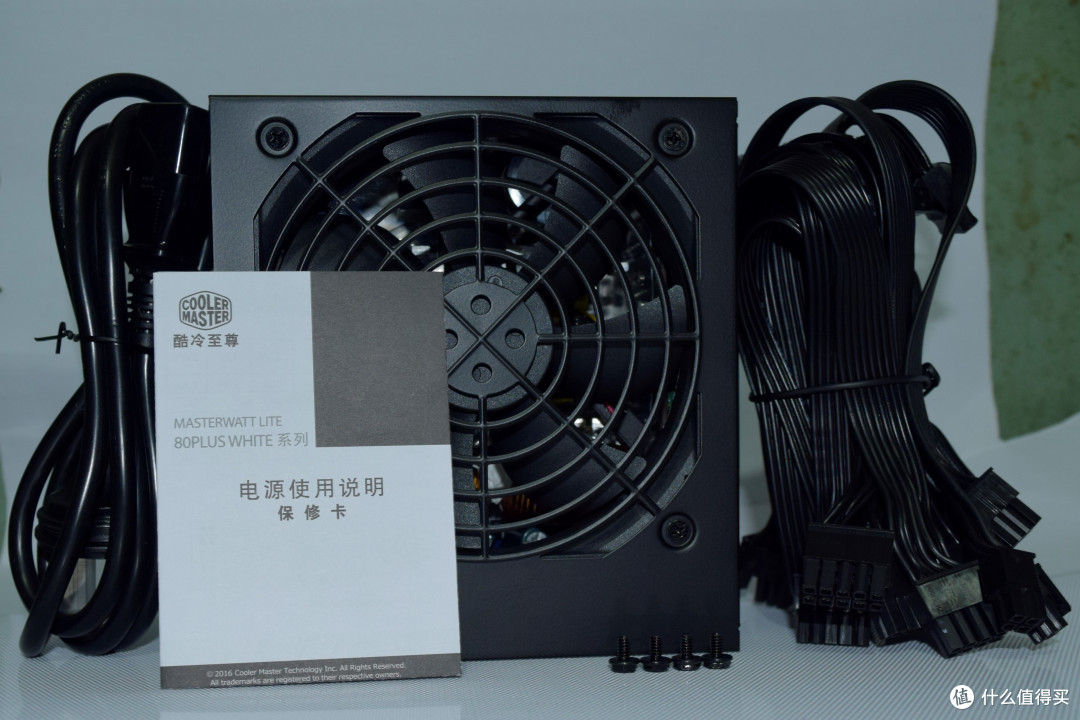 酷冷至尊MasterWatt Lite 500 全模组电源开箱_电脑电源_什么值得买