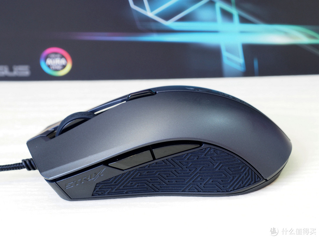 ASUS 华硕 P302 ROG Strix Evolve 可换上盖鼠标 轻开箱_鼠标_什么值得买