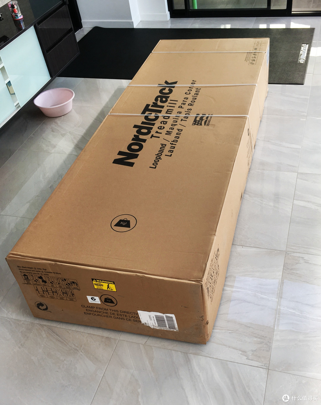 ICON 爱康 Nordic Track C1650 跑步机开箱 & 使用体验分享_什么值得买