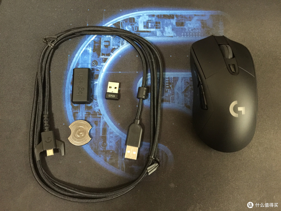 Logitech 罗技 G703 鼠标 开箱及简评_鼠标_什么值得买
