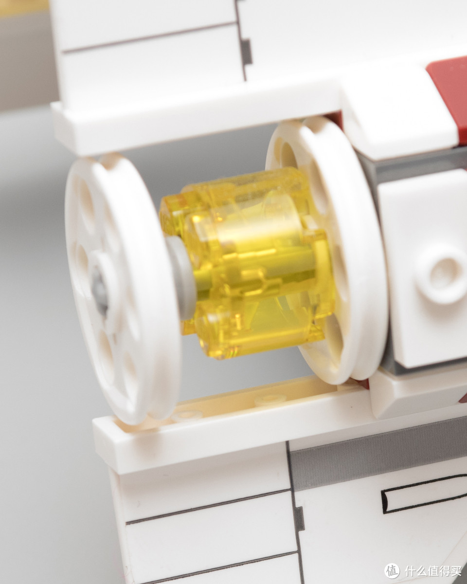 #本站首晒#红白相间的危险小箭头：LEGO 乐高 星球大战系列 75175 A 翼战机_拼插积木_什么值得买