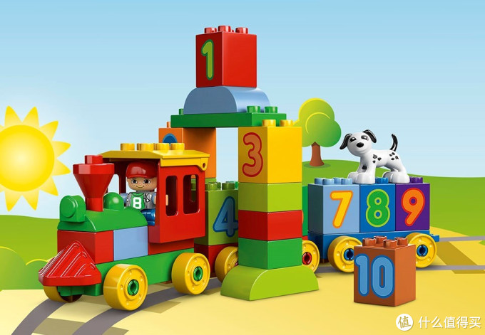 乐高得宝【数字火车】的真正敌手是谁？_乐高_什么值得买
