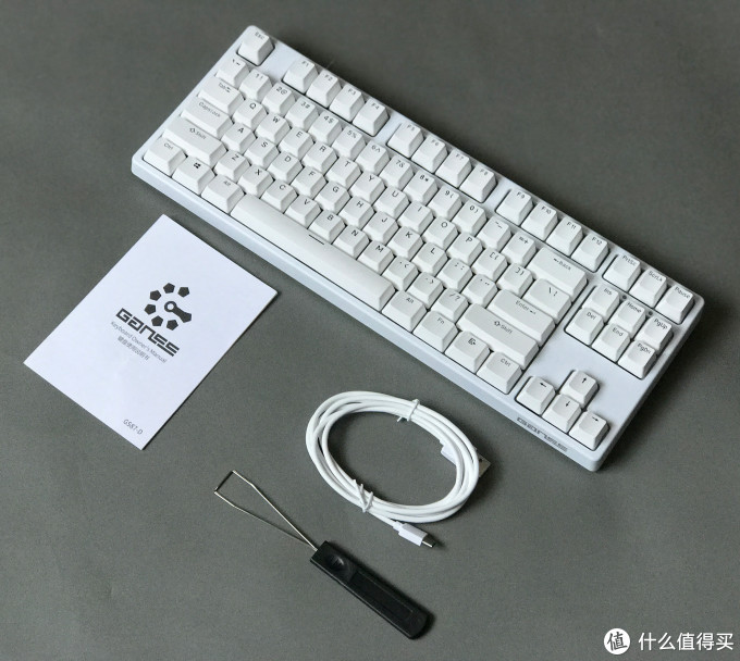 张大妈众测GANSS高斯GS87D双模机械键盘体验_无线键盘_什么值得买