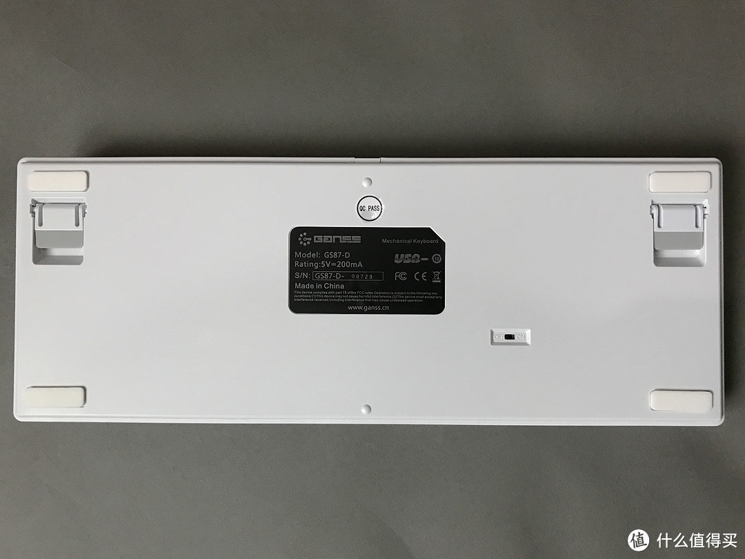 张大妈众测GANSS高斯GS87D双模机械键盘体验_无线键盘_什么值得买