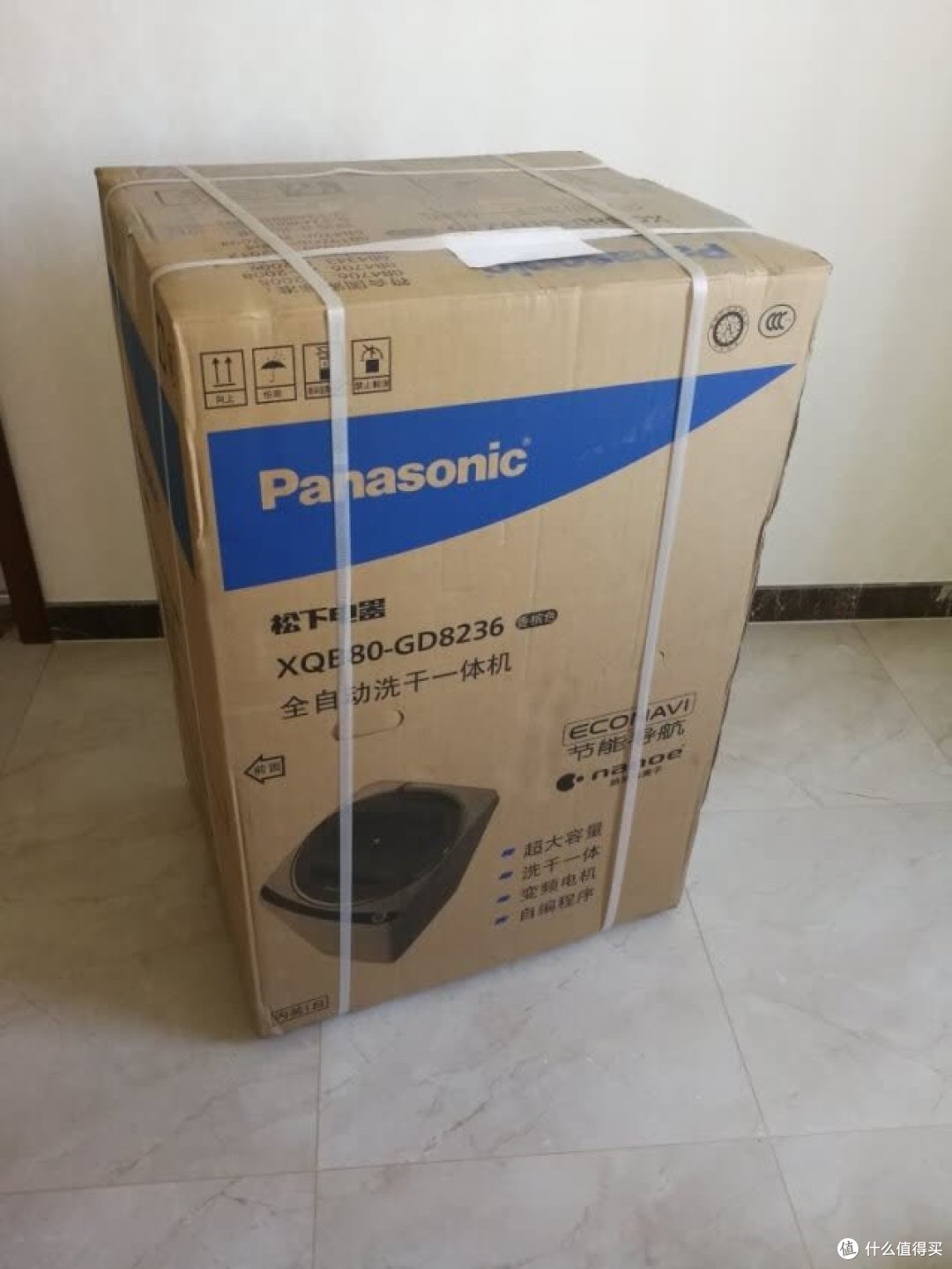 一分钱一分货是恒古不变的道理——松下XQB80-GD8236洗衣机使用杂记_滚筒洗衣机_什么值得买