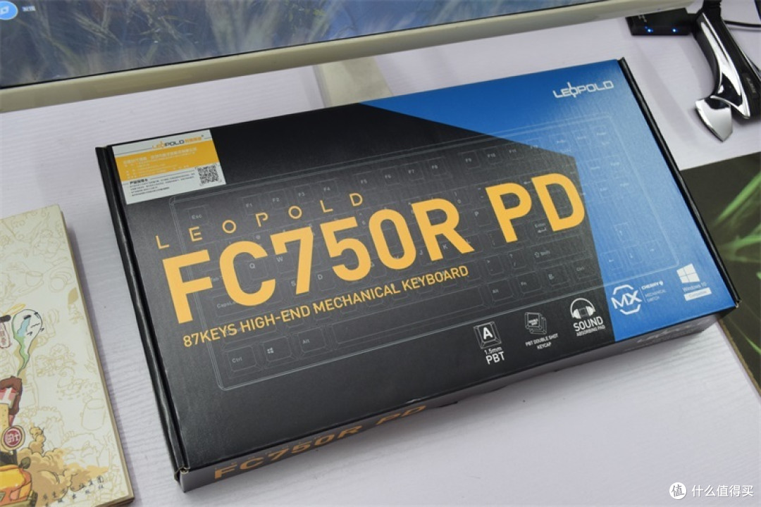 “小黄人”机械键盘就是这么的“出色”，LEOPOLD蓝金刚FC 750R PD晒物_键盘_什么值得买
