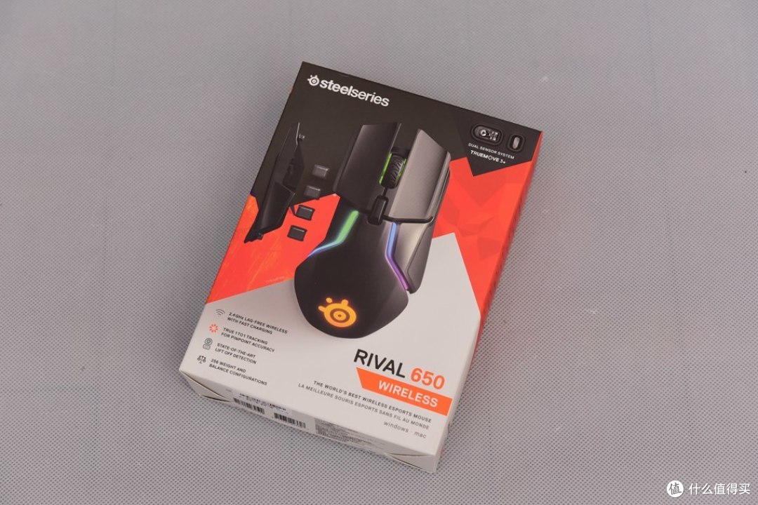 600+WIRELESS=650？—赛睿RIVAL 650拆解评测_鼠标_什么值得买