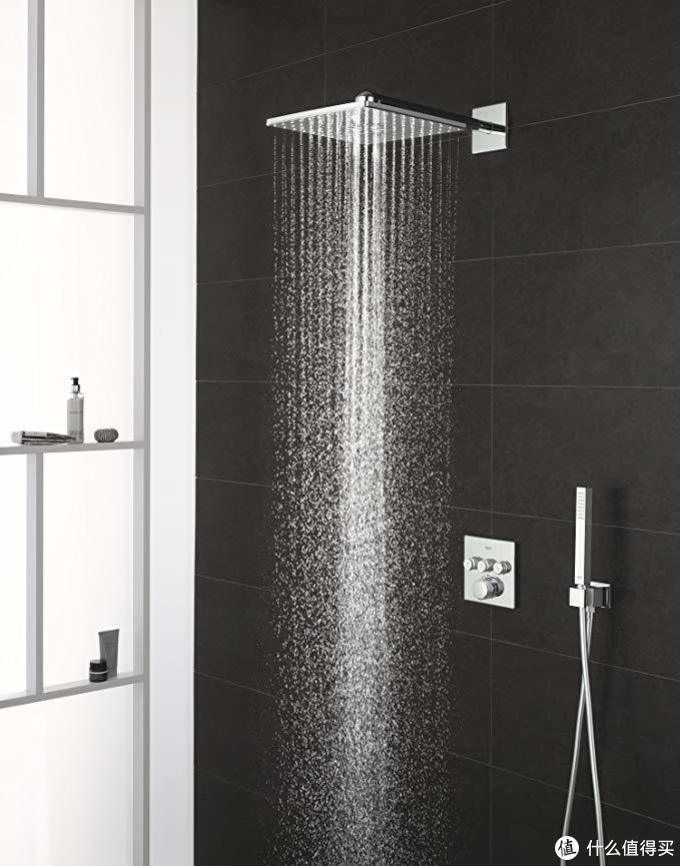 暗藏之美：GROHE 高仪 Grohtherm SmartControl & Eurocube 暗装花洒套装 开箱_花洒_什么值得买