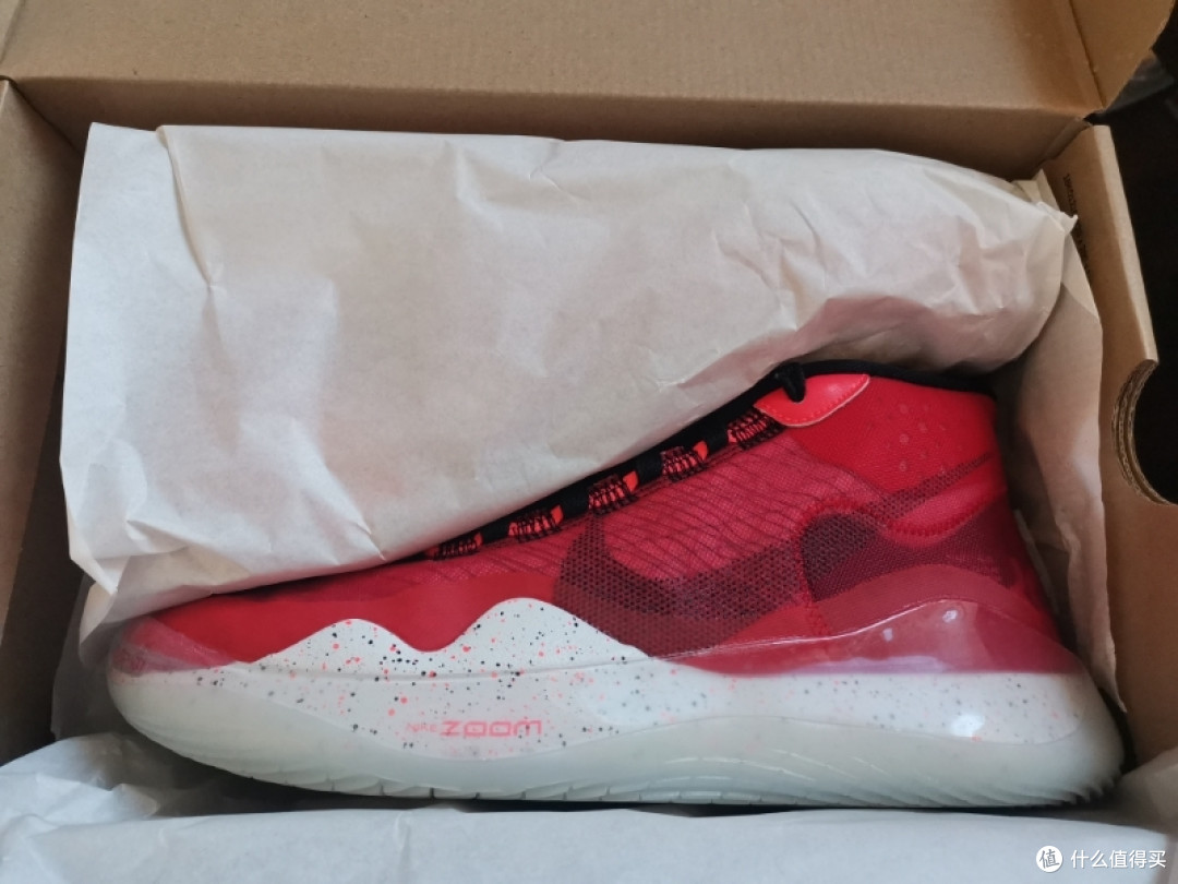 600块的KD12。香不香，开箱来看看_篮球鞋_什么值得买
