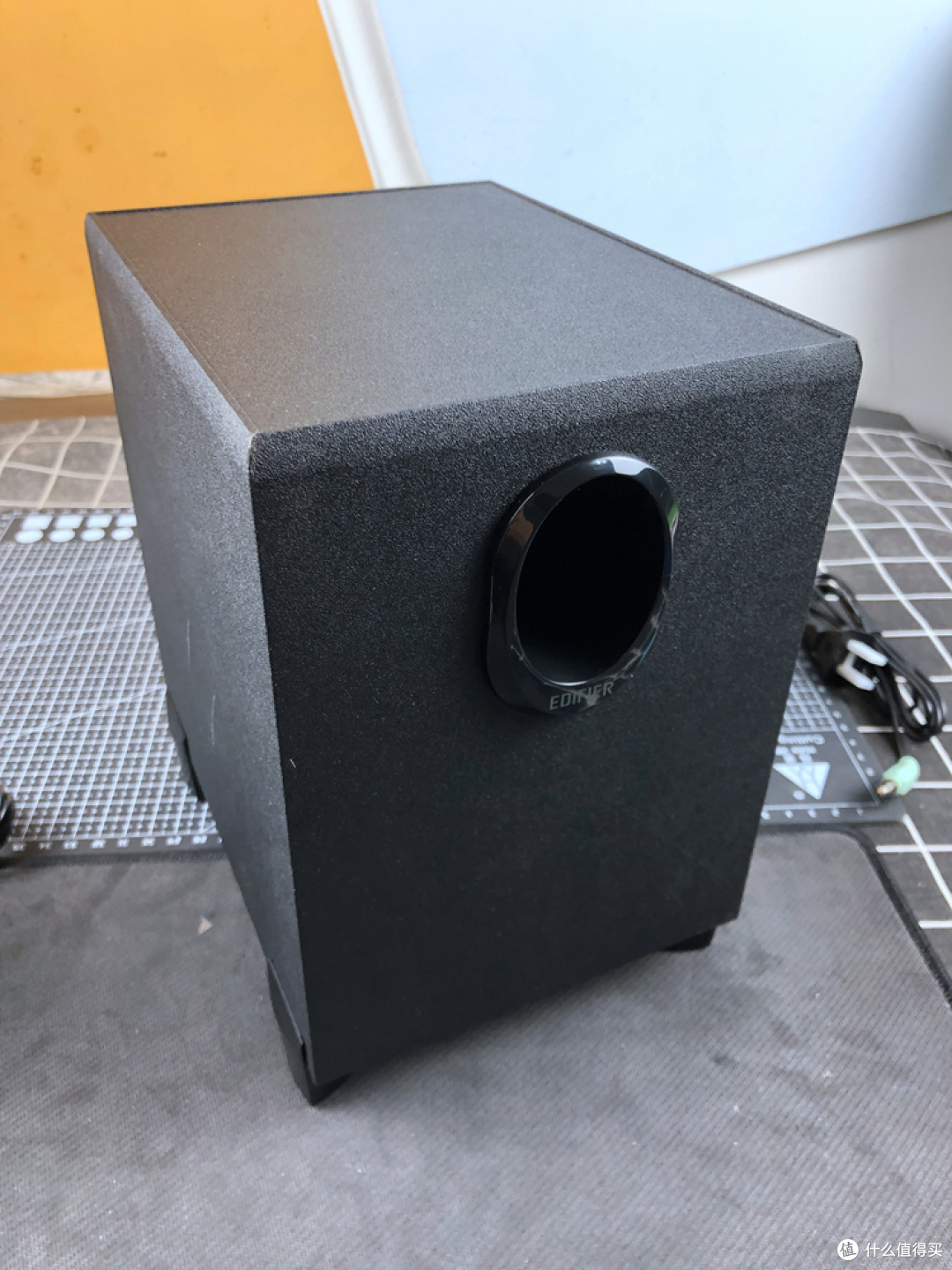 漫步者（EDIFIER） R101V 2.1声道多媒体音箱 开箱简评_音响/音箱_什么值得买