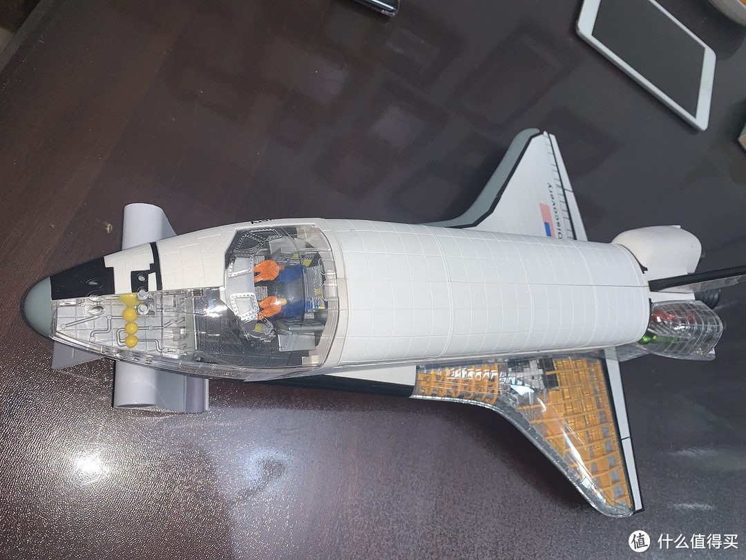 还是首晒--4D Master SPACE SHUTTLE CUTAWAY 发现号航天飞机_飞机模型_什么值得买