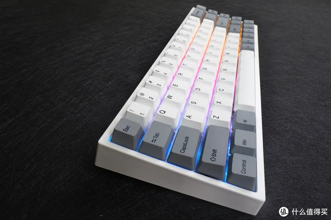 keydous nj68键盘拆解 | keydous nj68键盘说明书_什么值得买