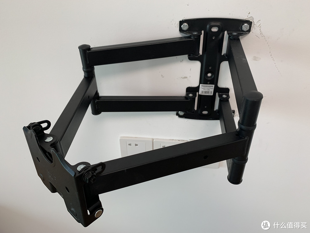 全方位自由观看——NB P5旋转电视支架使用体验_家电安装_什么值得买