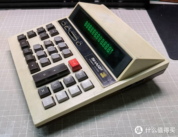 夏普CS-2122D计算器改装_计算器_什么值得买
