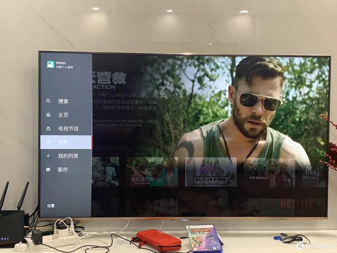 PS5看netflix奈飞网飞4k流媒体测试_电视_什么值得买
