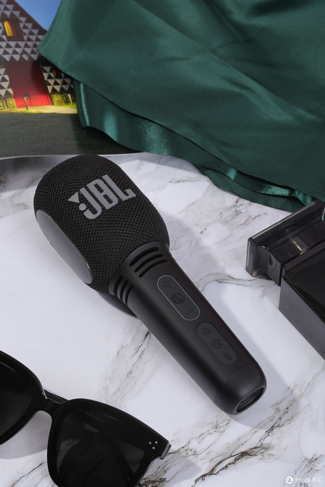 JBL KMC300蓝牙无线麦克风，让你尽情嗨唱_麦克风_什么值得买
