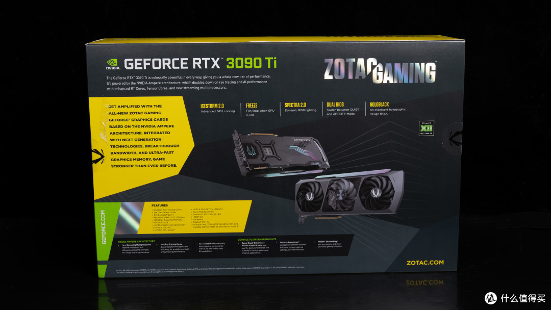 索泰RTX 3090 Ti AMP EXTREME HOLO显卡首发评测，这才是满血版RTX 30系卡皇_显卡_什么值得买