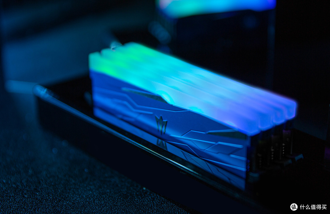 开箱体验｜影驰 Gamer Blue DDR4,性能与颜值之选_内存_什么值得买