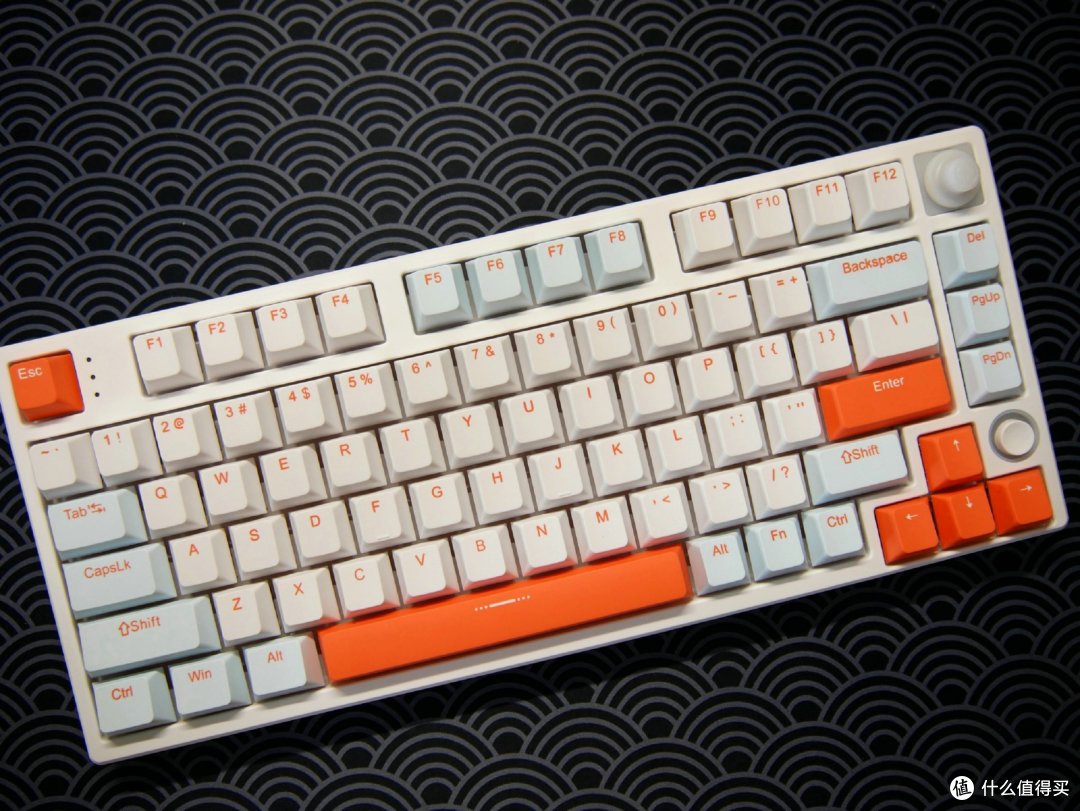 75 配列新报道——HELLO GANSS HS75T 三模机械键盘分享_键盘_什么值得买