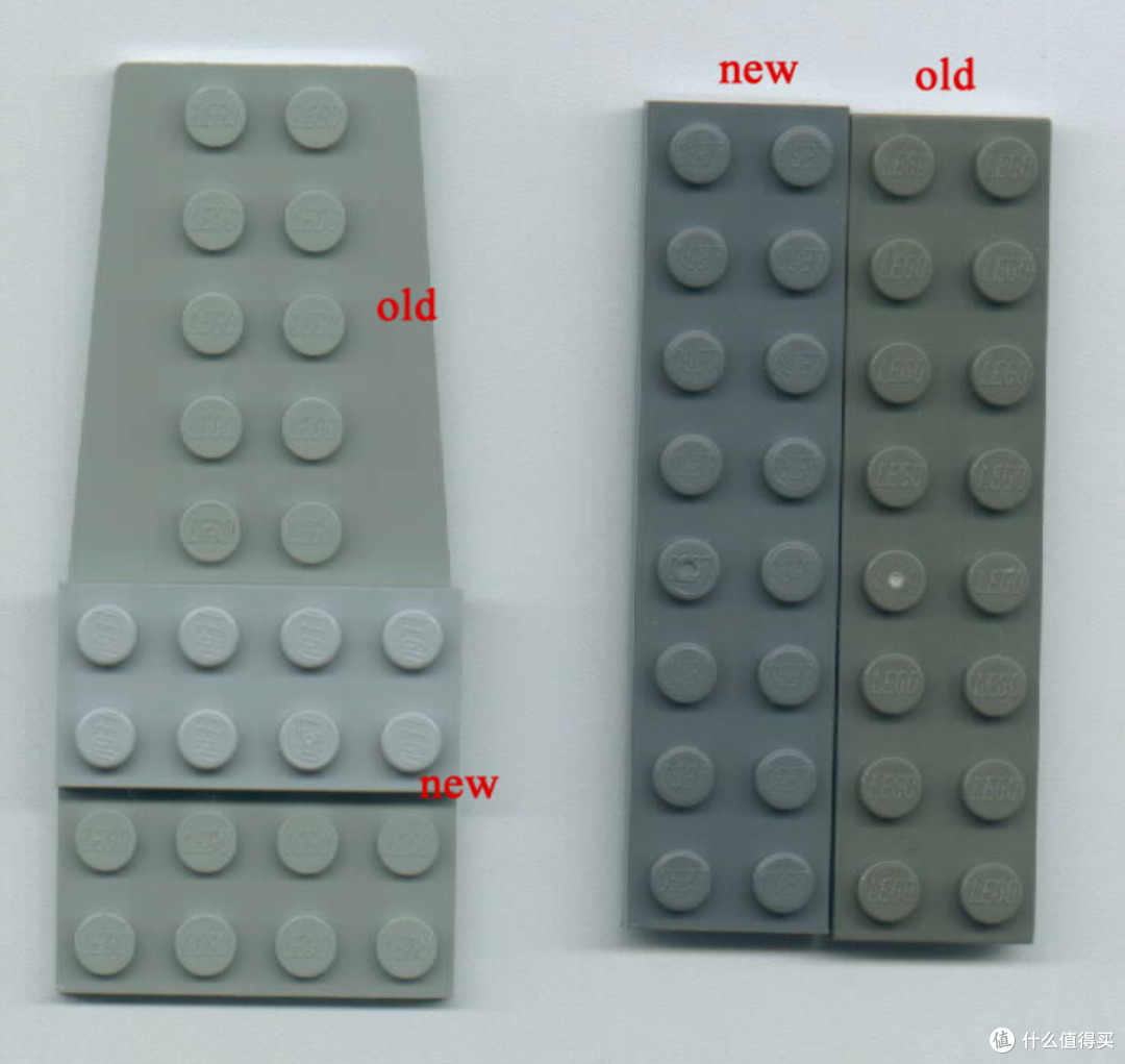 消失的颜色？乐高曾出过的颜色【老深灰色篇】_拼插积木_什么值得买