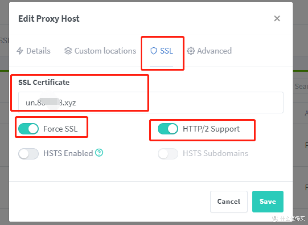 好玩的Docker之“NginxProxyManager”自动申请SSL证书教程_NAS存储_什么值得买