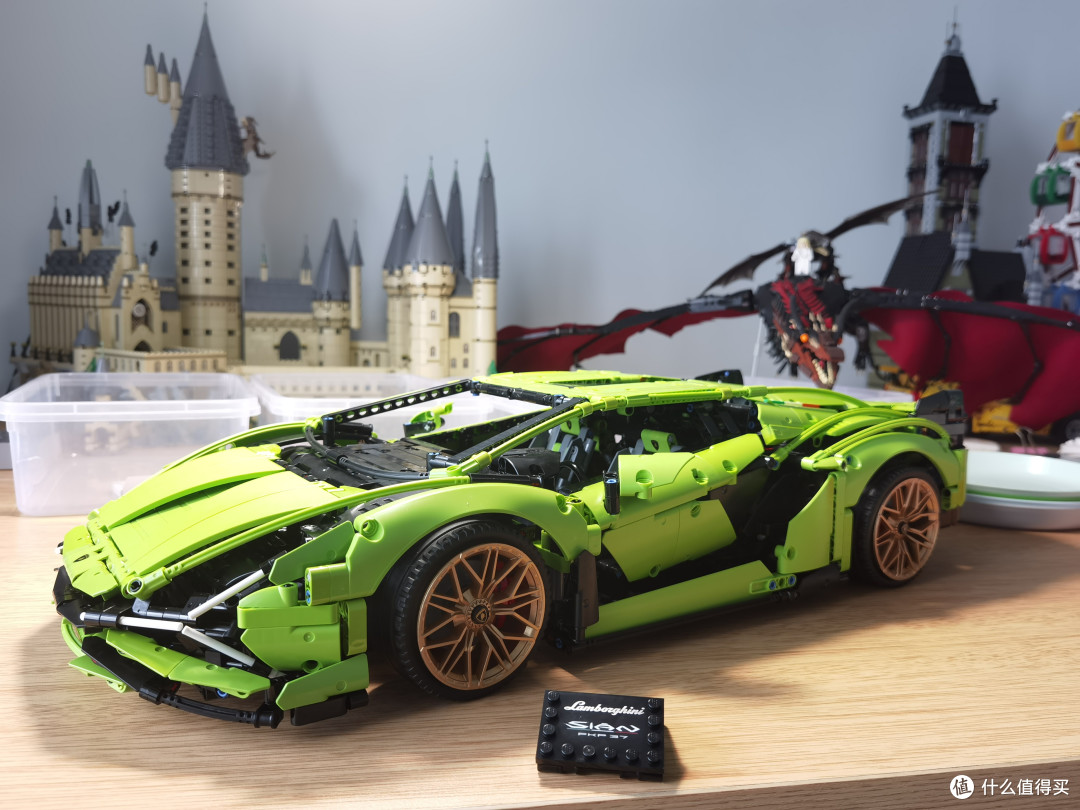 要想生活过得去，还得来点绿🐮乐高42115兰博基尼拼装_拼插积木_什么值得买