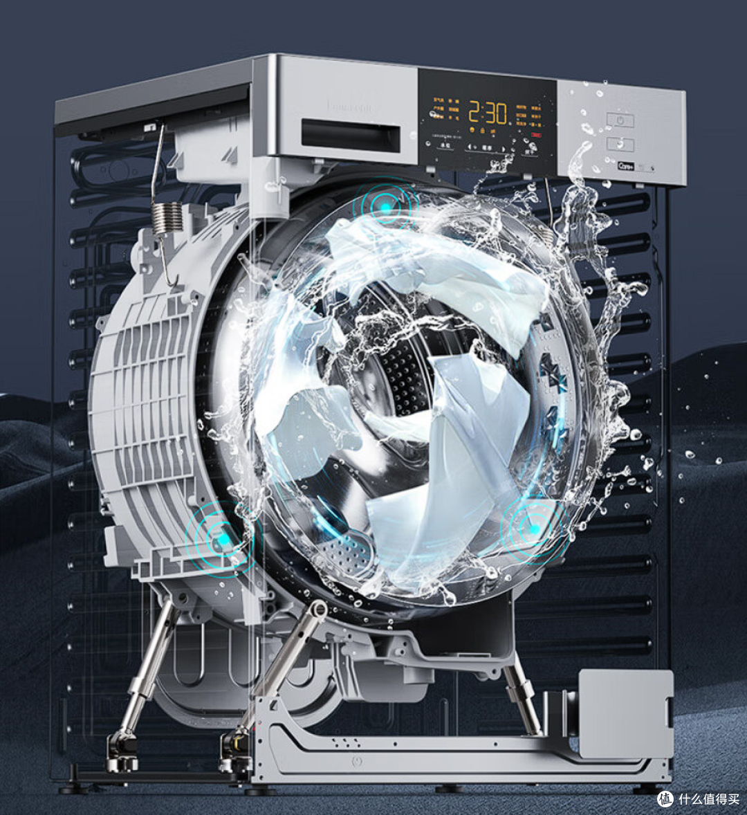 黑科技泡沫净+超大容量 松下XQG100-3N1S洗衣机使用体验_洗衣机_什么值得买