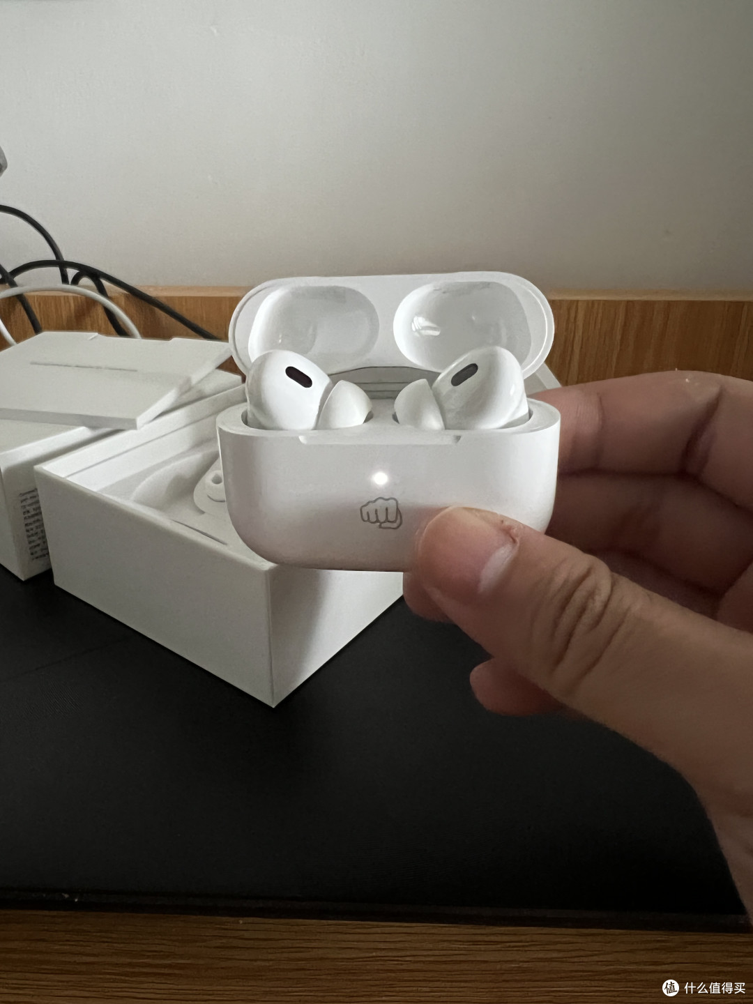新款AirPods pro二代已经拿到手啦！_影音播放_什么值得买