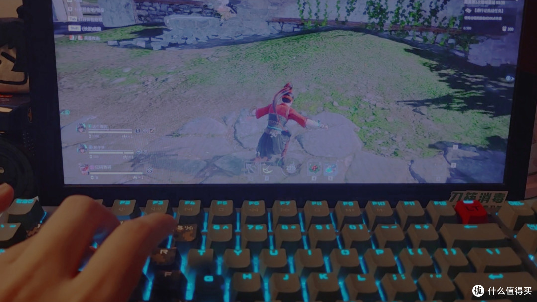 血手幽灵T98 3玩家变速轴键盘让你体验不同玩家的手速_键盘_什么值得买
