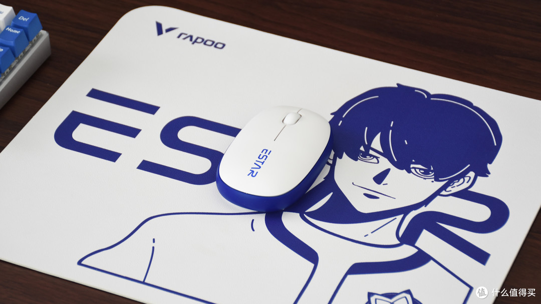 雷柏eStarPro王者荣耀战队联名定制外设套装：靓丽设计，造就星海无垠_电脑外设_什么值得买