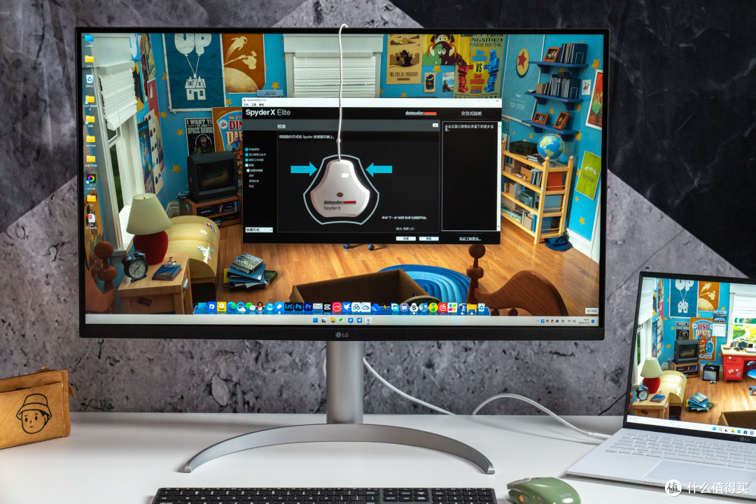LG 32UQ85R专业设计显示器，让方寸桌面实现高效工作流_显示器_什么值得买