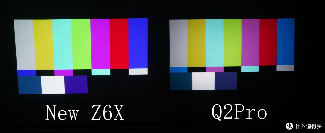 越级对比也很能打--小明Q2Pro挑战极米NEW Z6X_投影仪_什么值得买