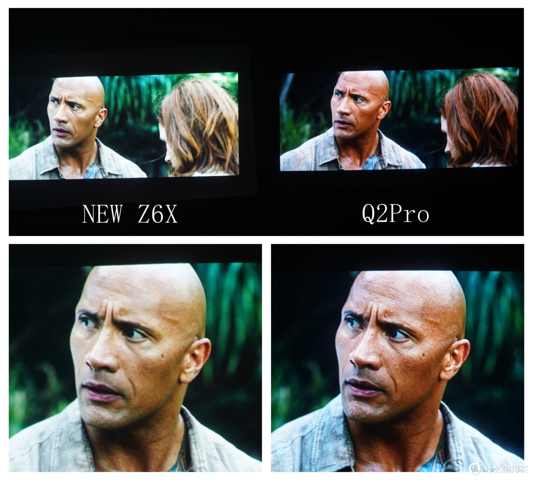 越级对比也很能打--小明Q2Pro挑战极米NEW Z6X_投影仪_什么值得买