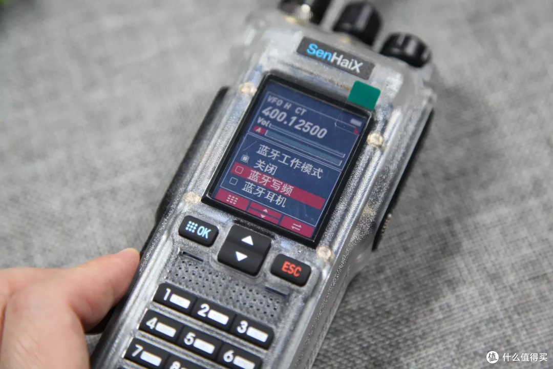 森海克斯GT-12对讲机体验，功能到位造型硬派，模拟对讲机天花板_对讲机_什么值得买