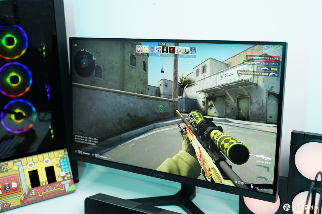 到站秀：性价比超高！2K/170Hz的科睿27E1QX电竞显示器体验_显示器_什么值得买