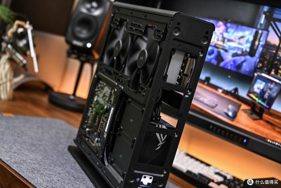 装一台立卧两用HTPC——ROG B660I+分形工艺 Ridge机箱装机展示_电脑配件_什么值得买