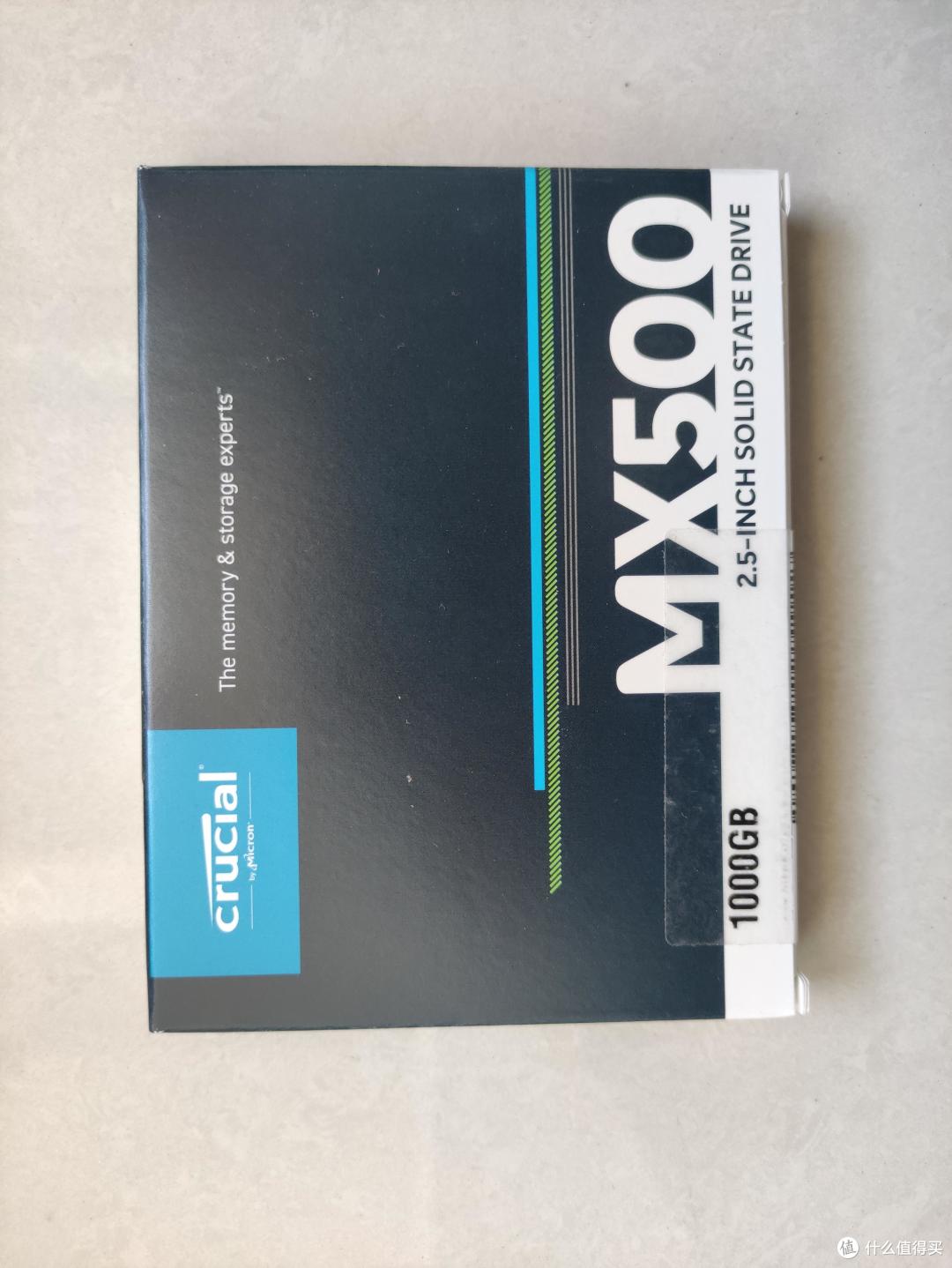 镁光MX500 1T固态硬盘分享_固态硬盘_什么值得买