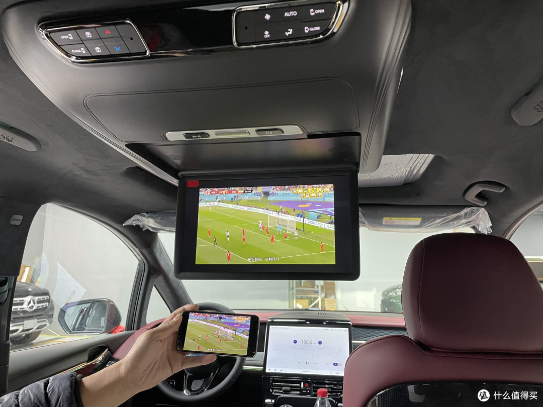 新车搭档！传祺M8宗师专用，潮派精灵4G吸顶电视_车载电器_什么值得买