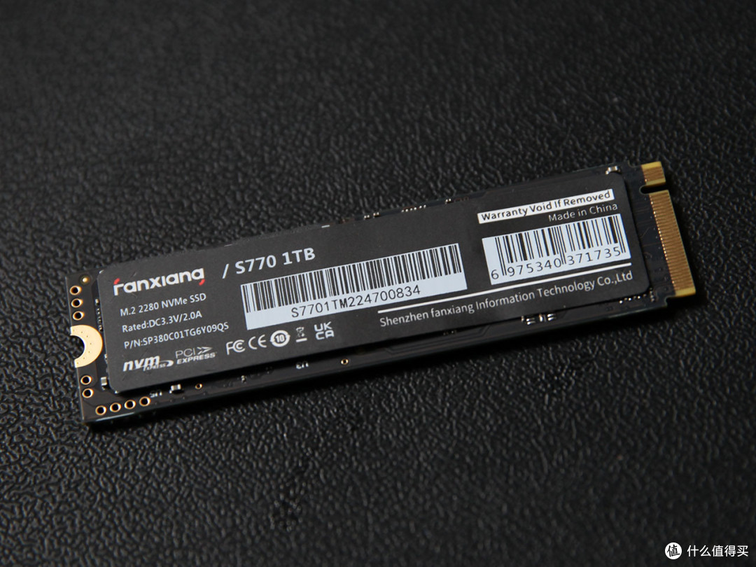 500元出头还要啥自行车！梵想S770 1TB高速固态硬盘评测_固态硬盘_什么值得买