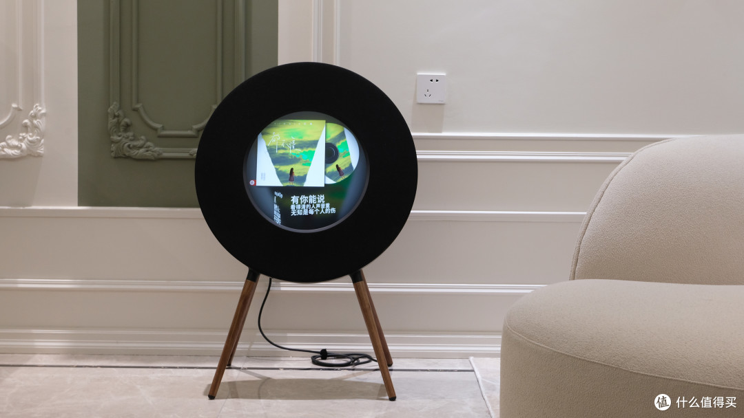 以黑胶致敬经典，让数字音乐释放新能量：MORRORART R1 唱片歌词音箱 体验_音箱_什么值得买