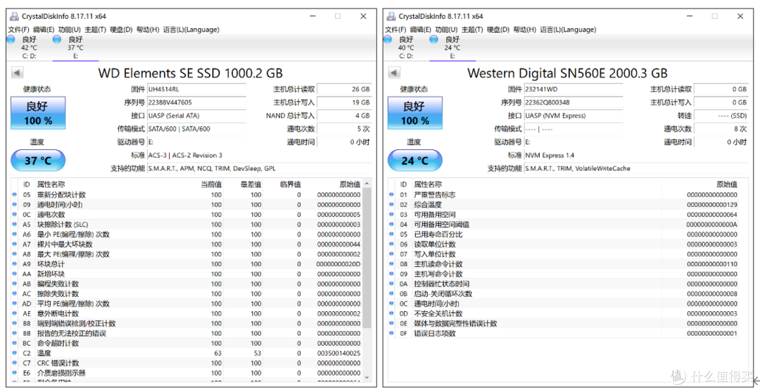 WD Elements SE新元素PSSD固态移动硬盘和My Passport 随行SSD版固态移动硬盘上手实测_移动硬盘_什么值得买