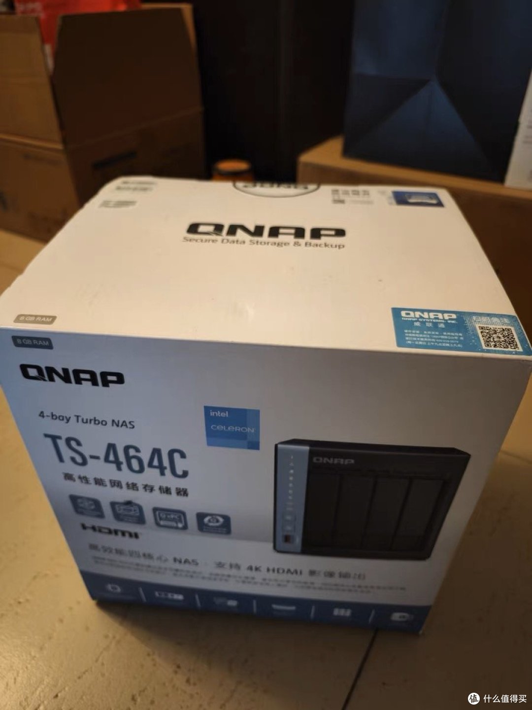家用nas推荐-QNAP TS-464C_NAS存储_什么值得买