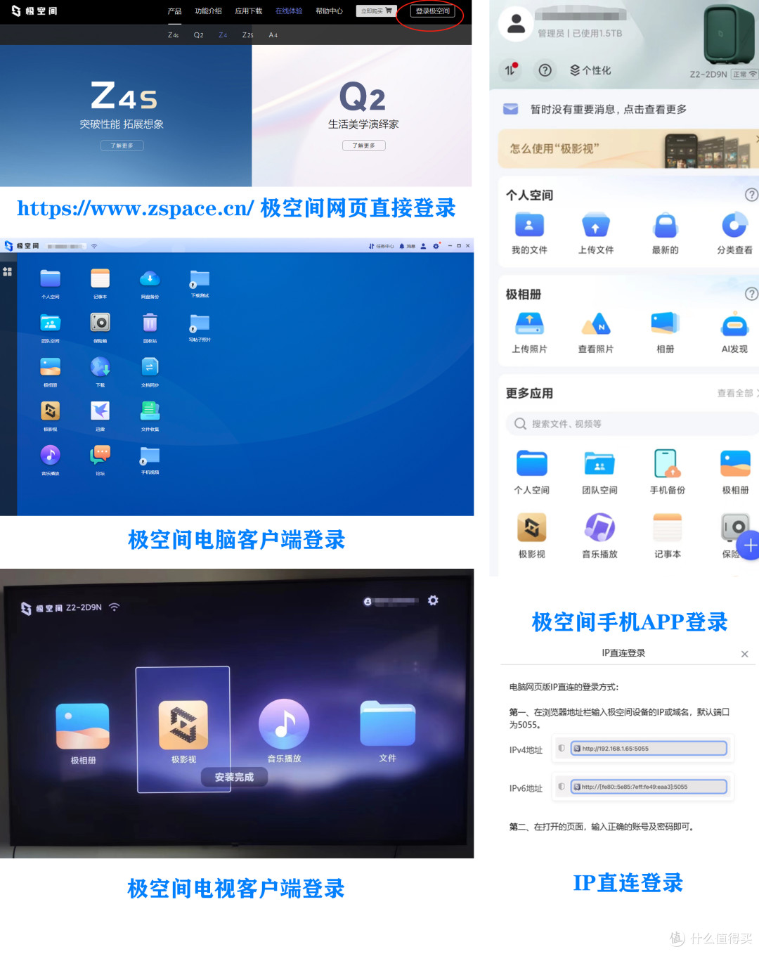 家庭用户NAS怎么选？极空间Z4S ，解决全家手机电脑备份，大小屏幕数据共享，工作数据分享问题！_NAS存储_什么值得买