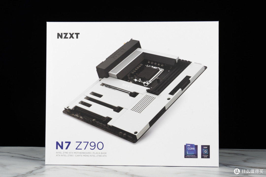 NZXT NZ Z790 主板开箱：单论颜值，ROG不够打？_主板_什么值得买