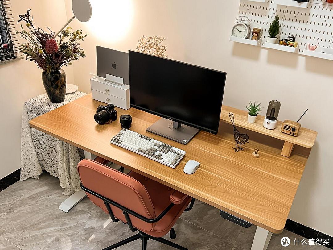 乐歌E5-N智能电动升降桌：电脑桌最佳解决方案就是一步到位_电脑桌_什么值得买