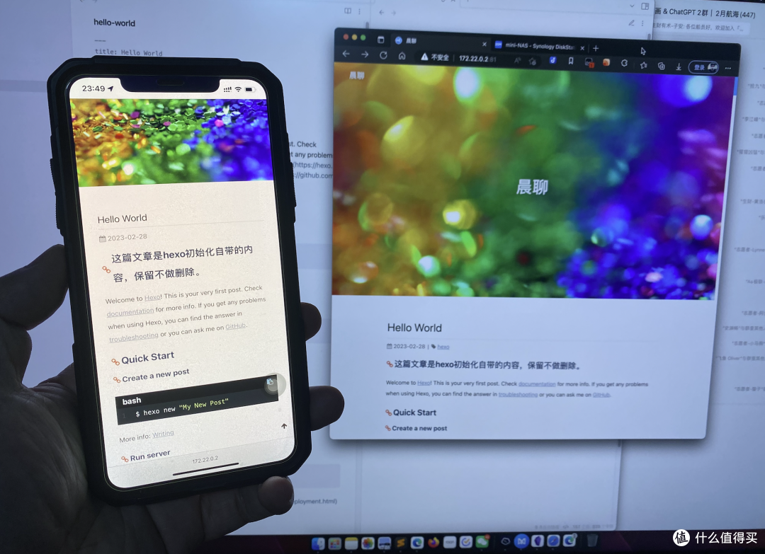 markdown也变脸，obsidian + hexo 在群晖NAS上的双剑合璧_NAS存储_什么值得买