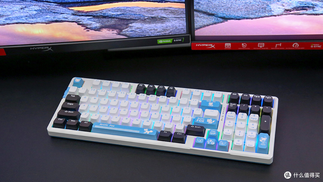 内卷王中王，游戏动力VGN V98 PRO极地限定版简评_无线键盘_什么值得买