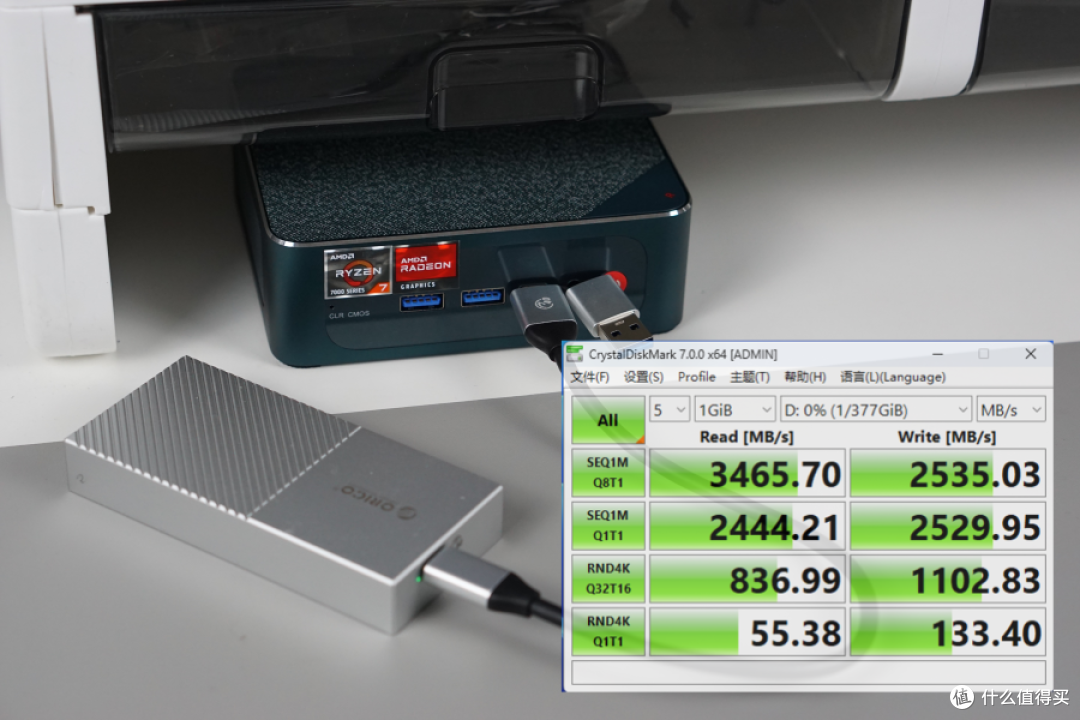 7735HS真的更强？零刻SER6 Pro Vest评测_台式机_什么值得买